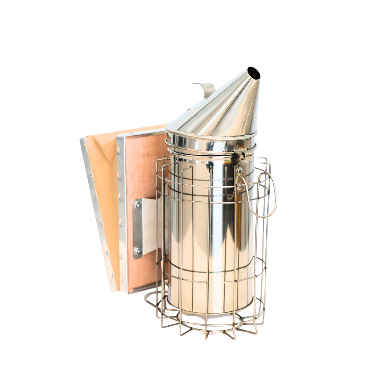 Mann Lake Wood Bellow Smoker – Bee Maid Bee Supplies
