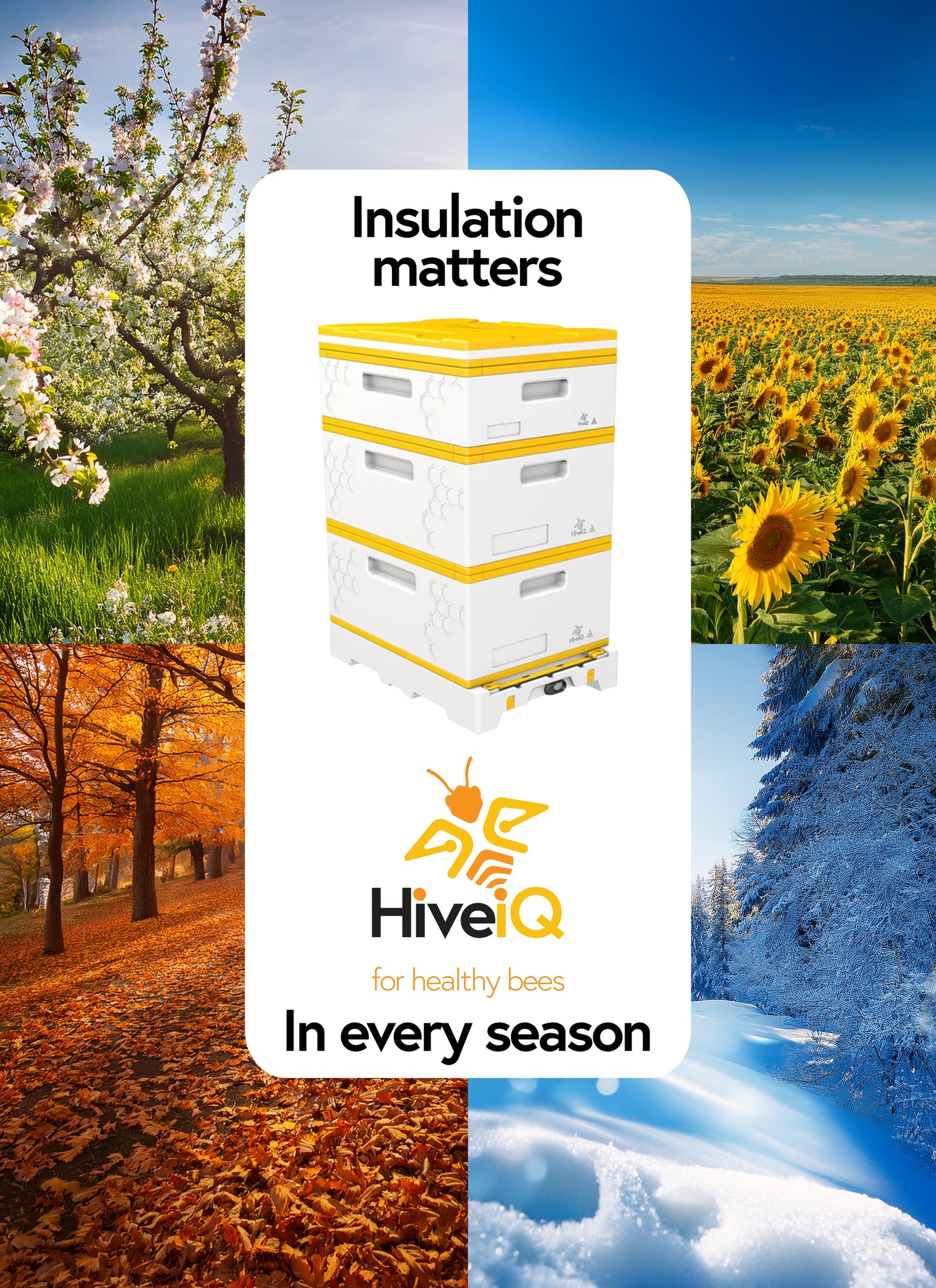 HiveIQ 3 Story Hive Kit – Bee Maid Bee Supplies
